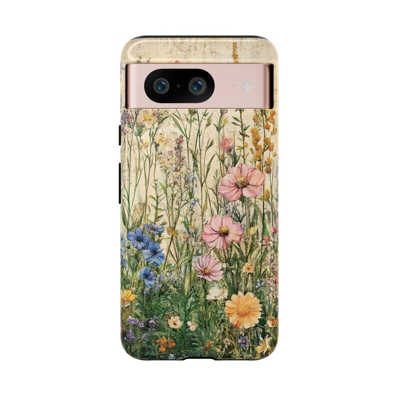 Vintage Wildflowers Phone Case Bohemian Wildflower Phone Case Floral ...