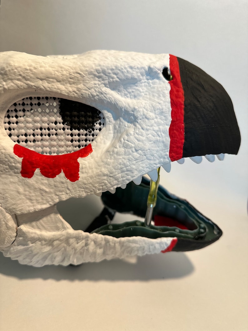 Custom Dino Mask - Etsy