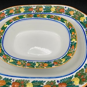 Adams Royal Titian Ware Platter, Hand-painted Platter, Della Robbia ...