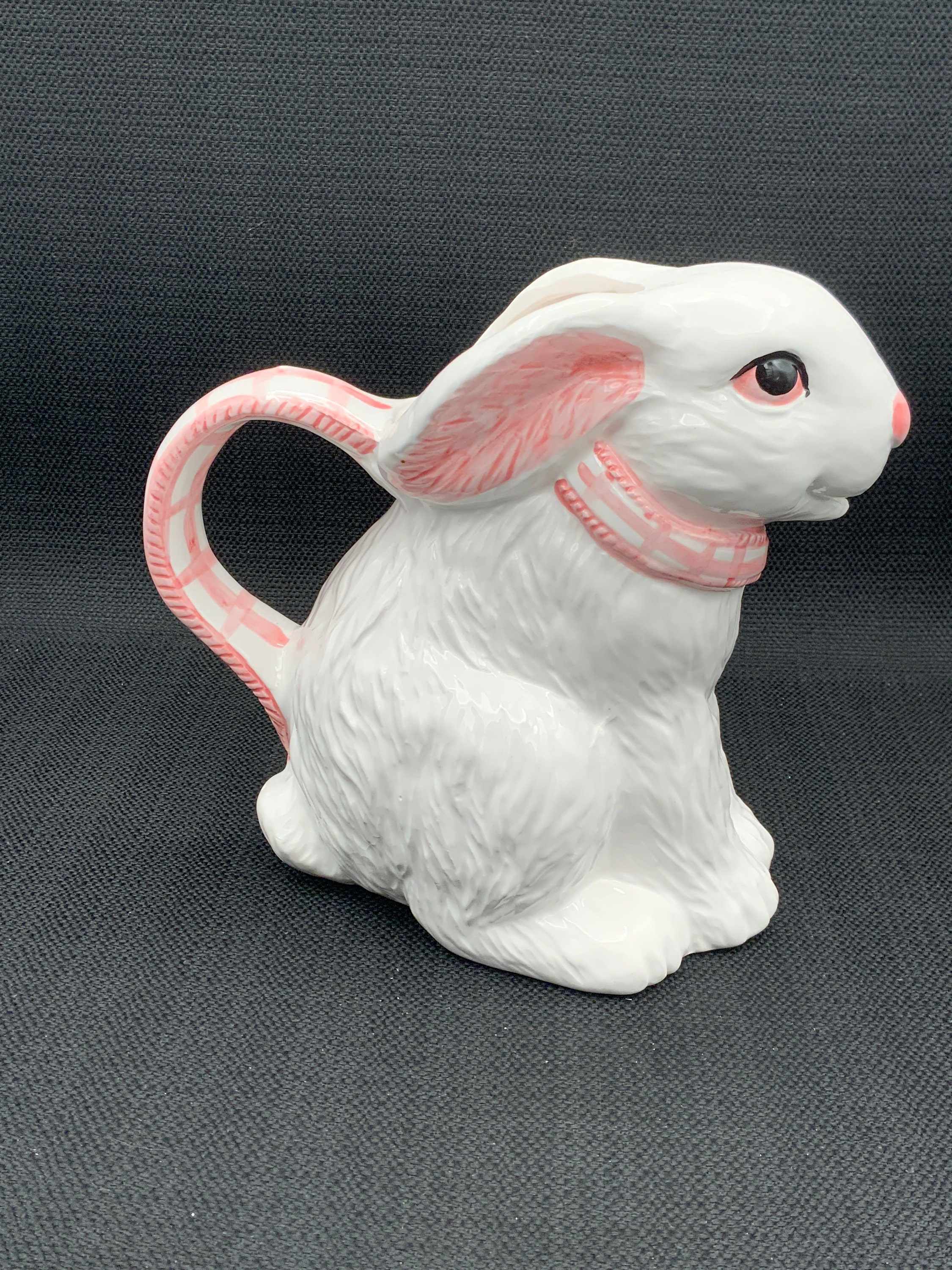Fitz and Floyd Omnibus 1 Quart Rabbit Pitcher, Bunny Water Jug, Easter ...