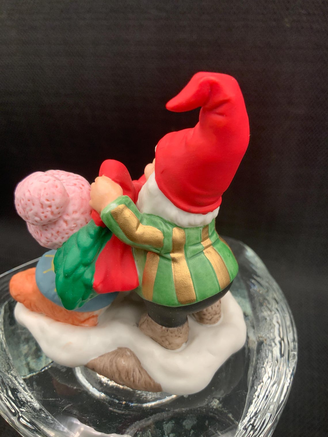 Fitz & Floyd Holiday Figurine, Christmas Garland Decor, Festive ...