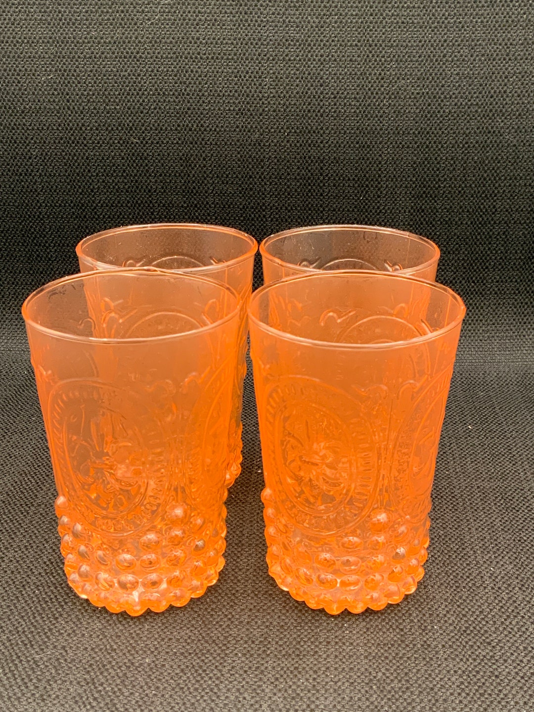 Vintage Pink Renaissance Glassware Set, Retro Glassware Set, Vintage ...
