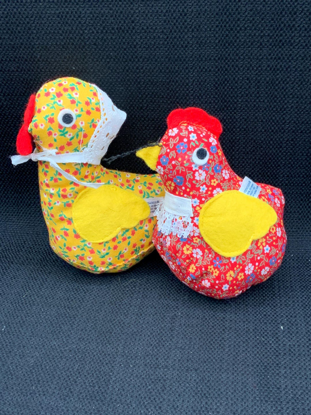 Haystack Vintage Chickens, Farmhouse Decor, Rustic Chicken Collectible ...