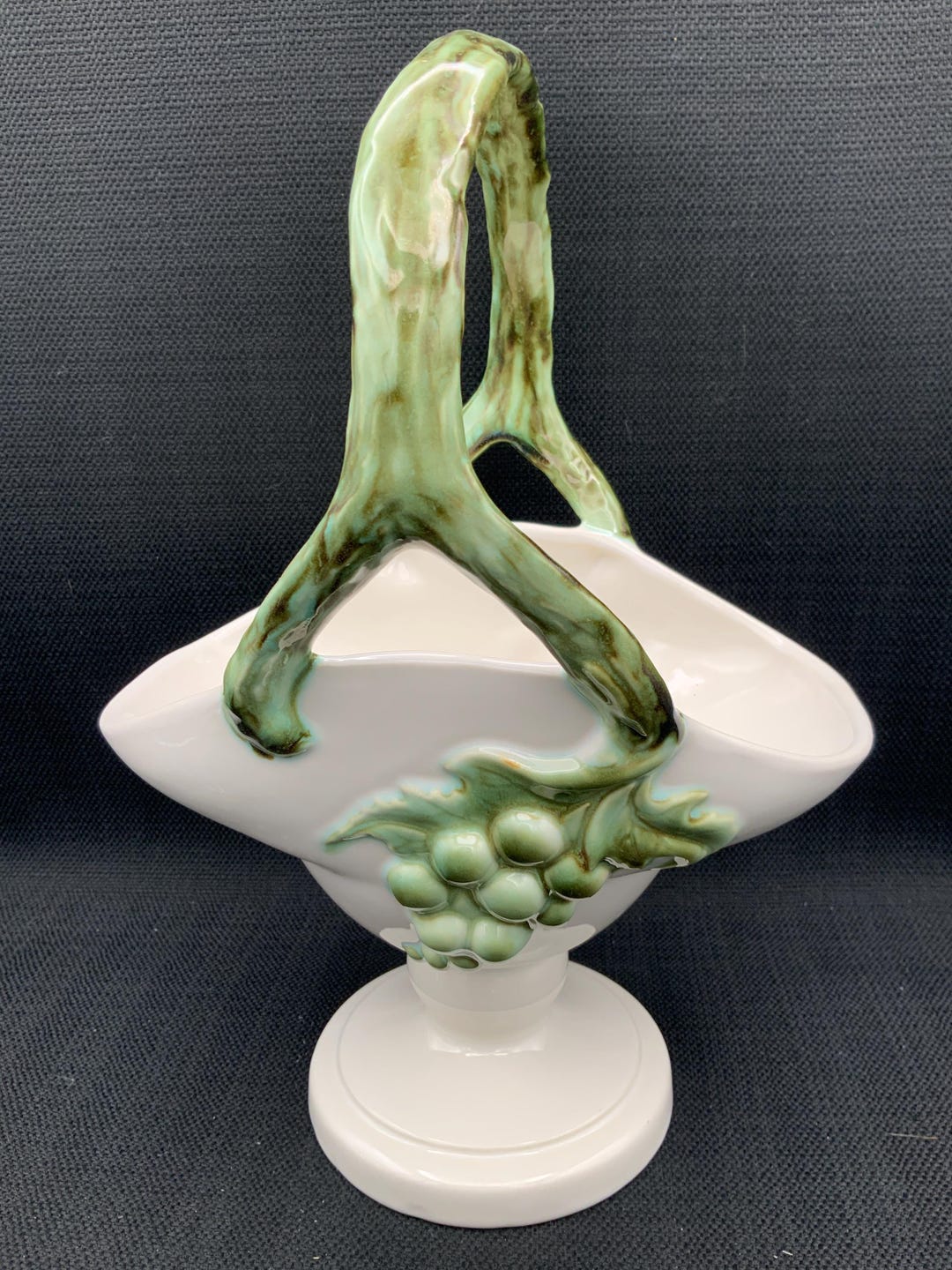 Vintage Hull Tokay Pottery Vase: 1950s Pastel Floral Decor - Etsy