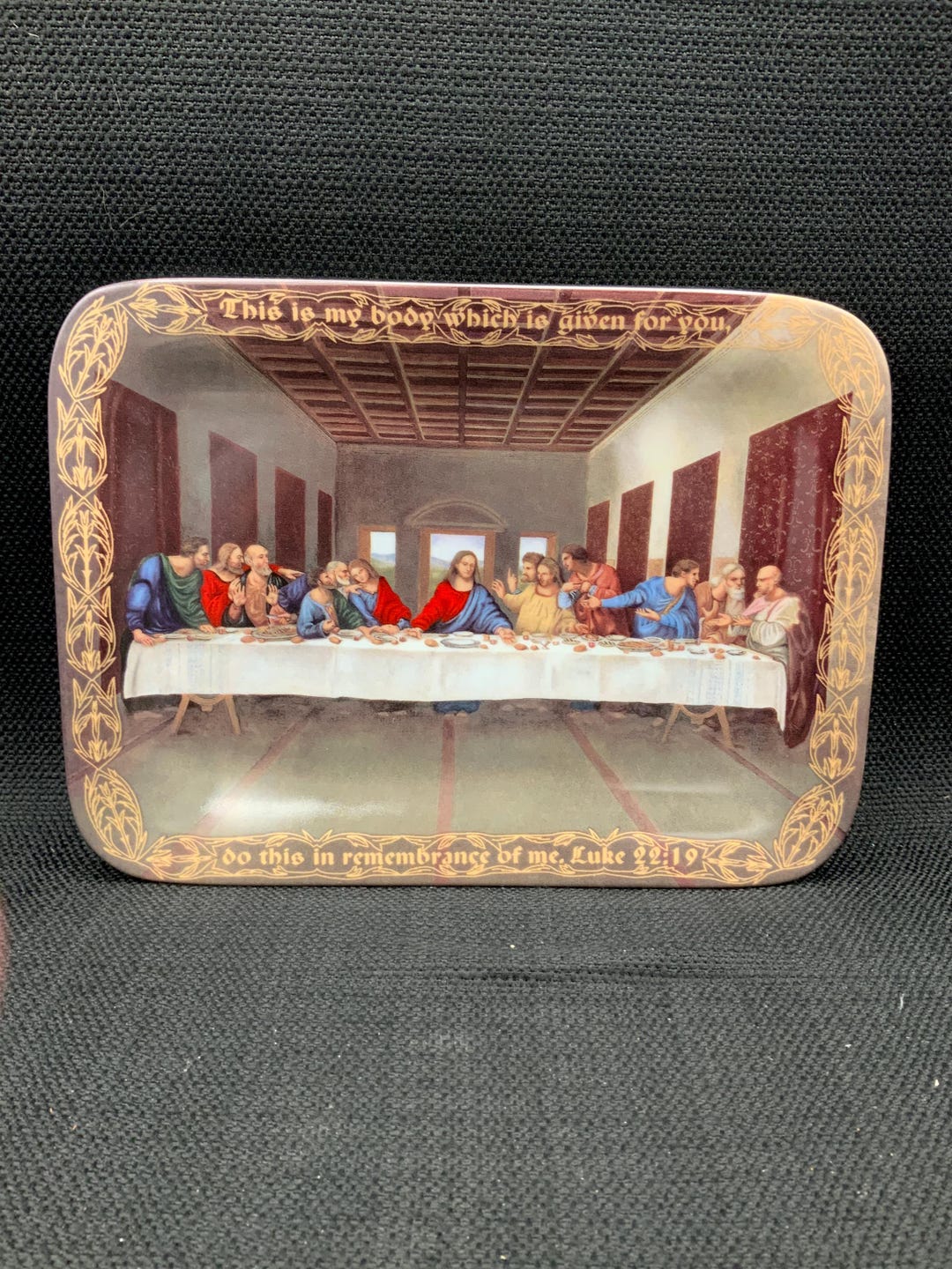 Vintage Ceramic Last Supper, the Bradford Exchange 1995, Collectible ...