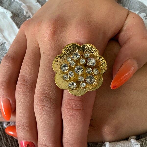 Rhinestone Statement - Etsy