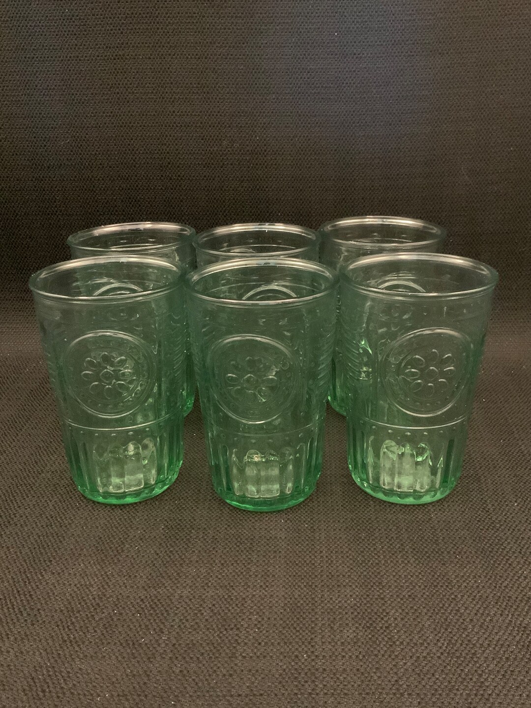 Bormioli Rocco Drinking Glasses, Romantic Cooler Glass Set, Clear ...