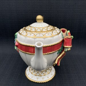 Vintage Fritz and Floyd Teapot, Ceramic Tea Pot, Retro Tea Kettle ...