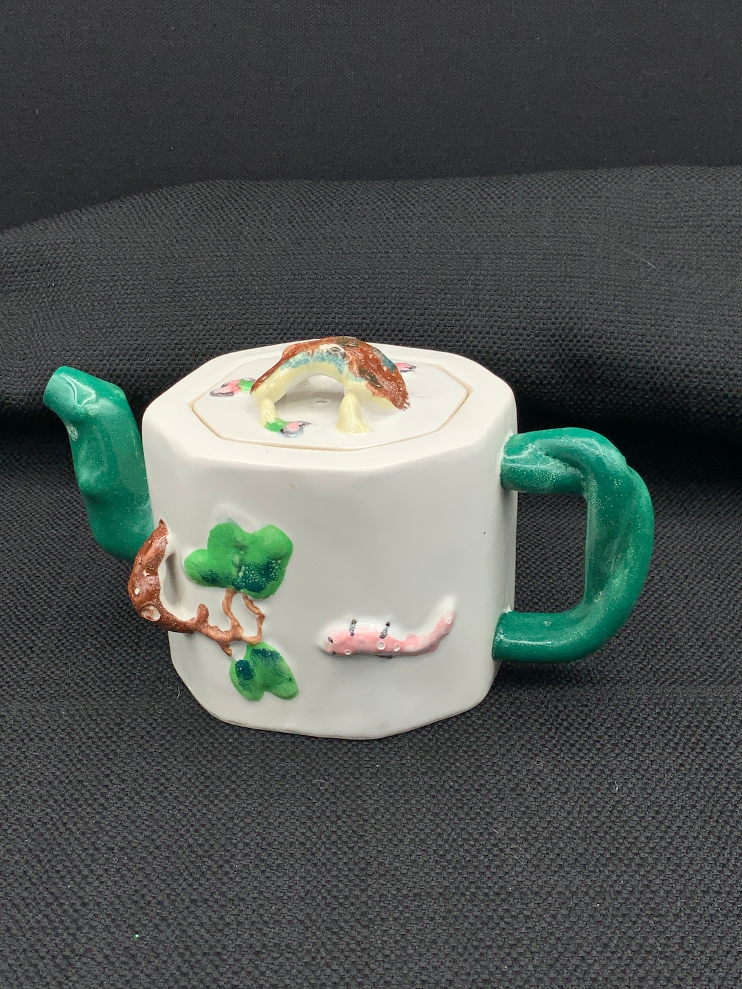 Asian Tea Pot With Frog Design, Handmade Ceramic Teapot, Unique Teapot ...