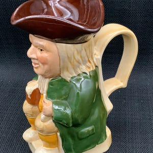 Vintage Toby Jug Ceramic Collectible, Bar Decor, Man Cave Gift ...