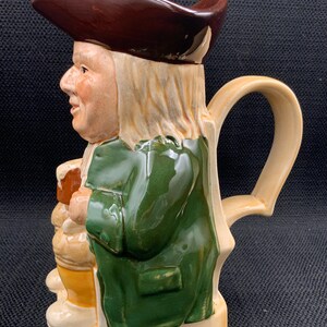 Vintage Toby Jug Ceramic Collectible, Bar Decor, Man Cave Gift ...