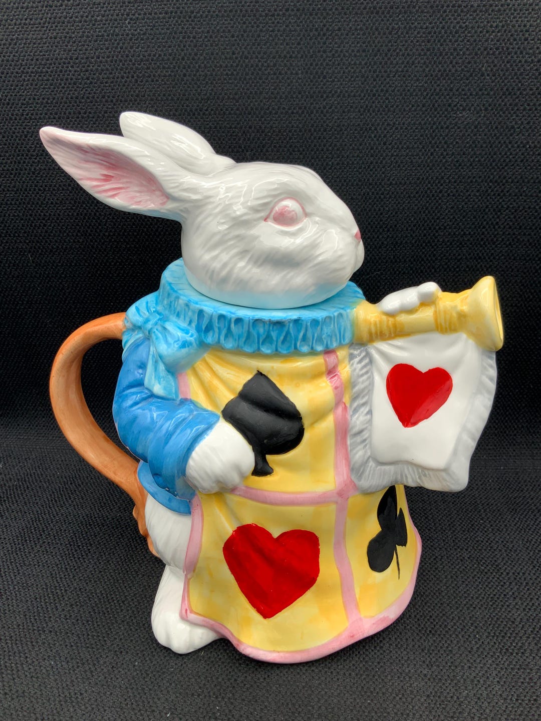 Hand Painted Bunny Teapot, Decorative Teapot, Rabbit Teapot ...