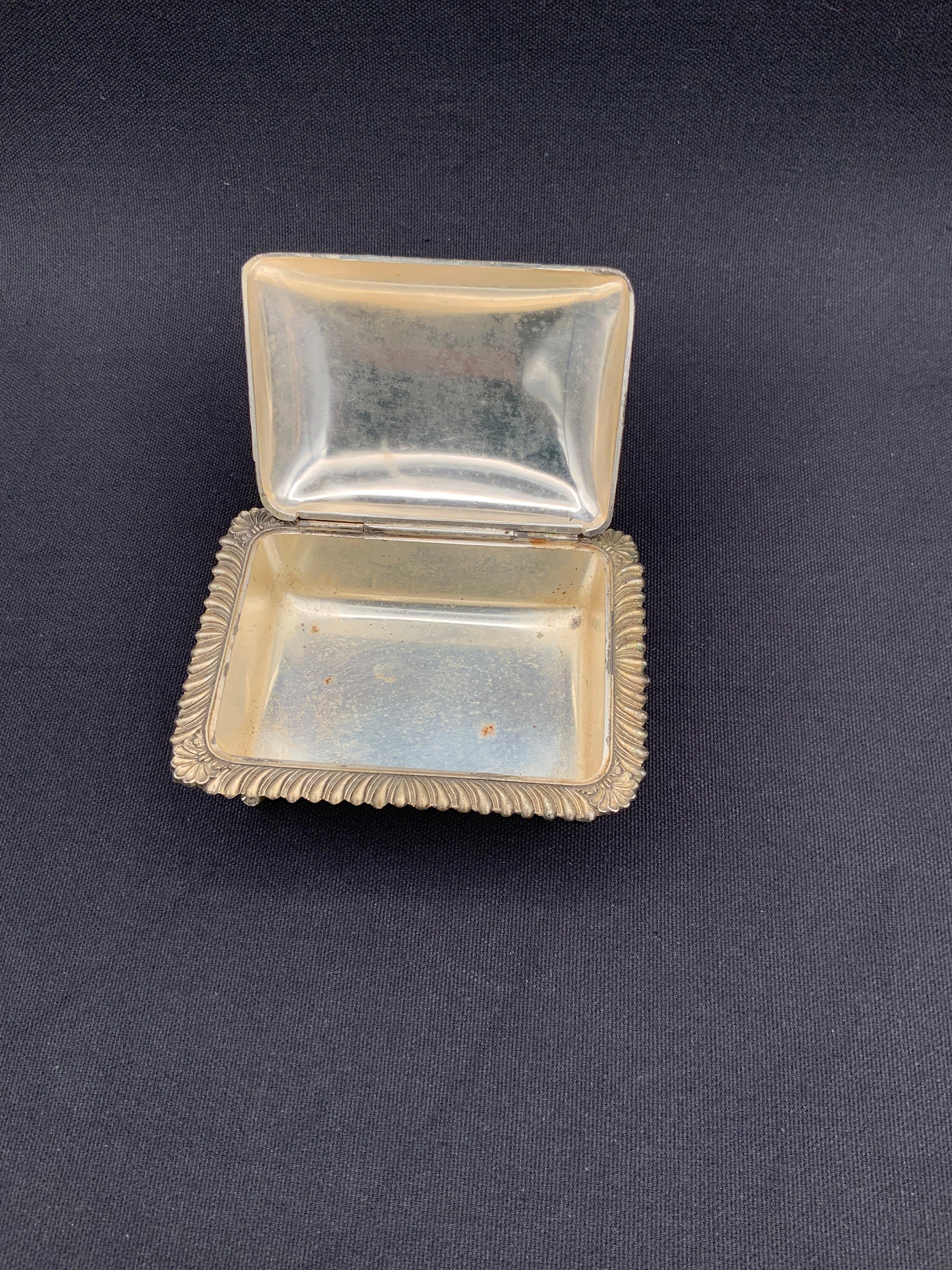 Vintage Silent Butler Crumb Catcher, Brass Crumb Sweep, Tabletop Crumb ...