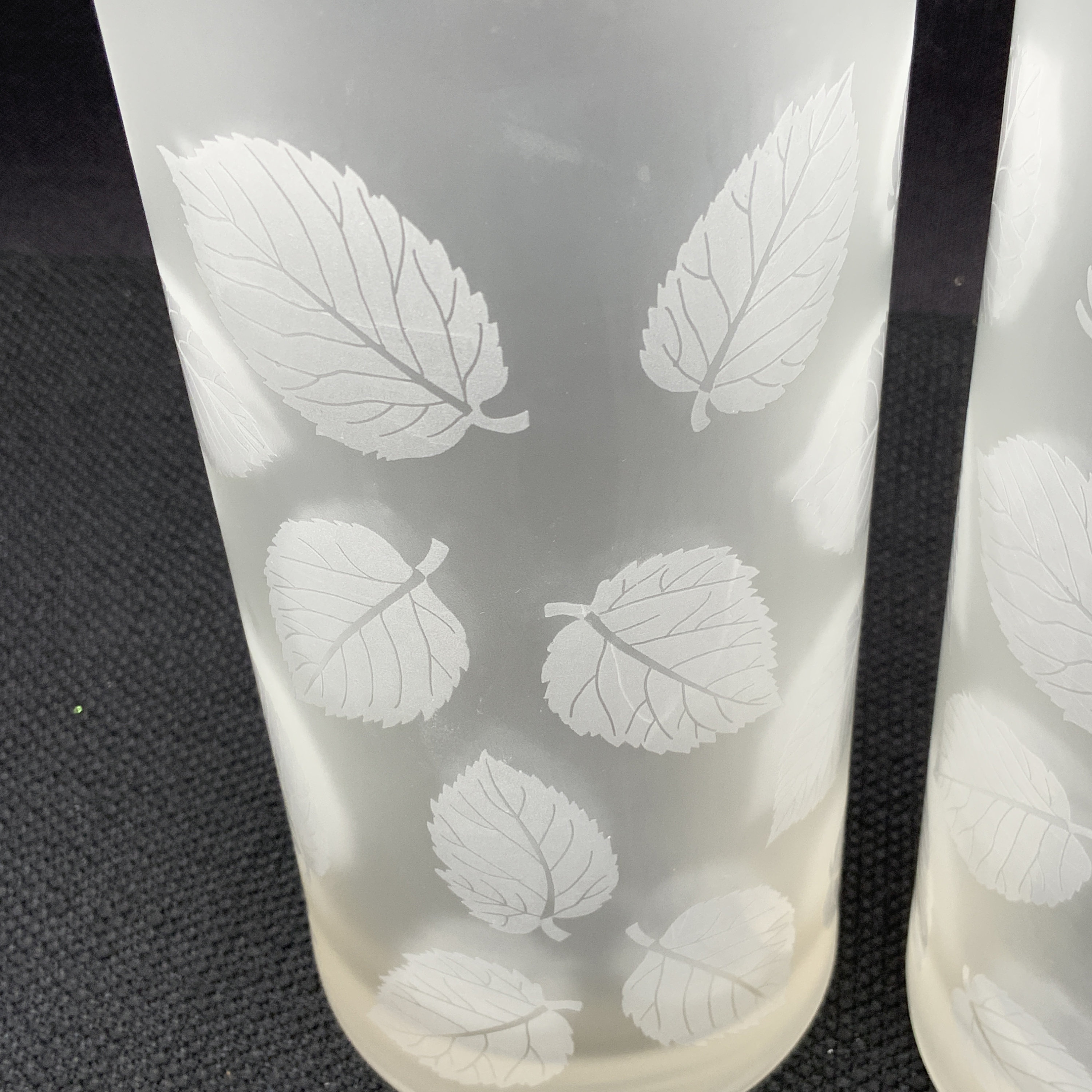 Vintage Cerve Highball Glasses Set, Retro Barware, Cocktail Tumblers ...