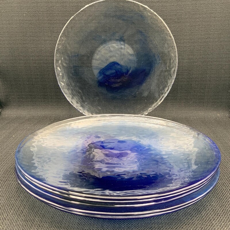 Cobalt Blue Plate - Etsy