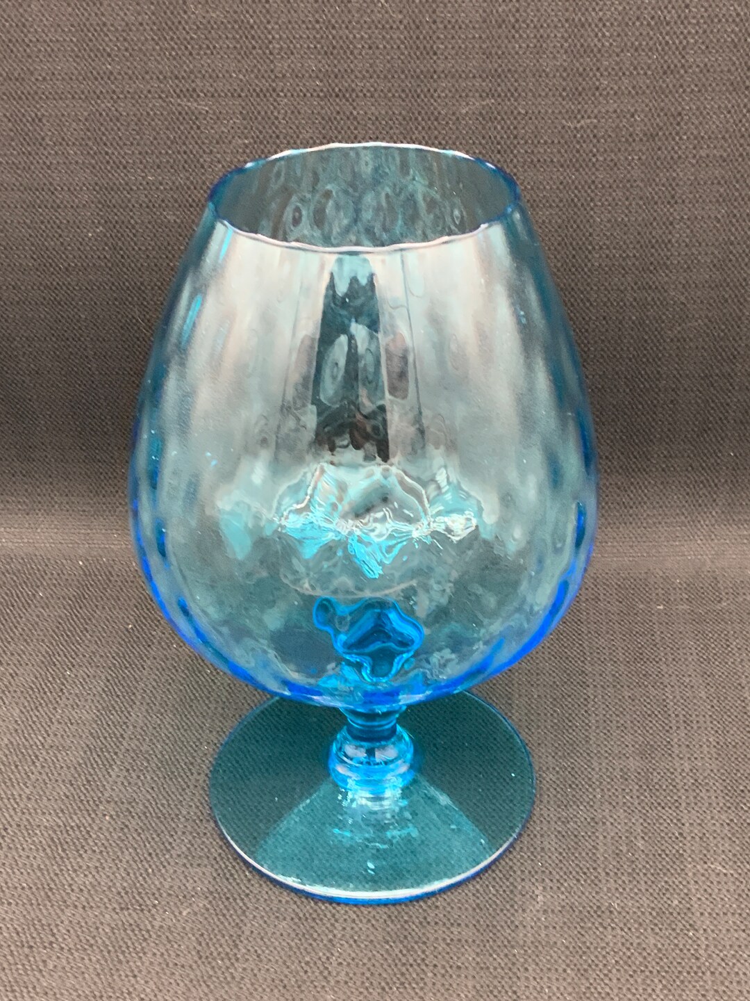 Vintage Home Decor, Retro Flower Vase, Blue Vase, Flower Arrangement ...