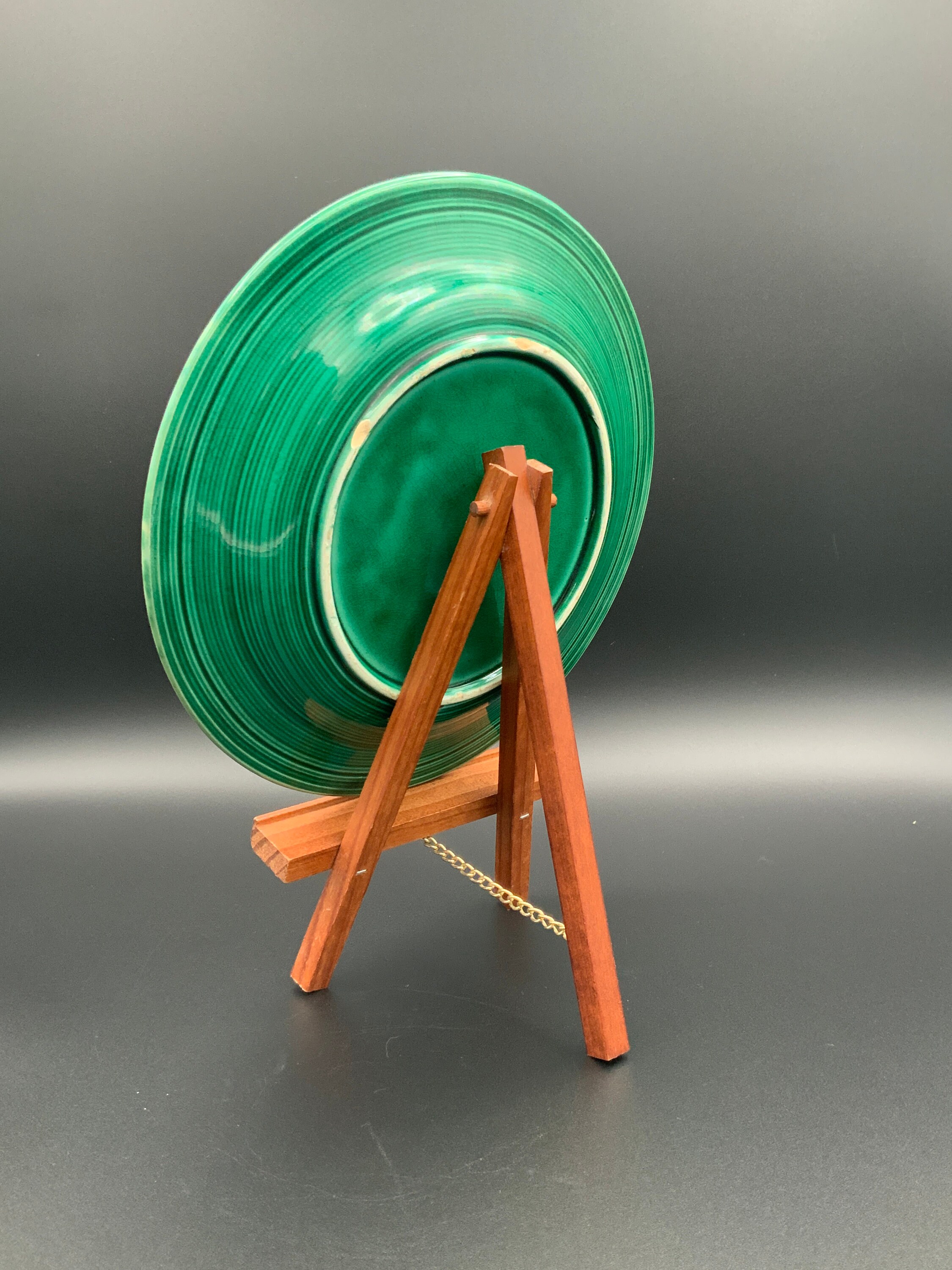 Majolica Vine Leaf Plate C1870, Antique Decorative Plate, Vintage ...