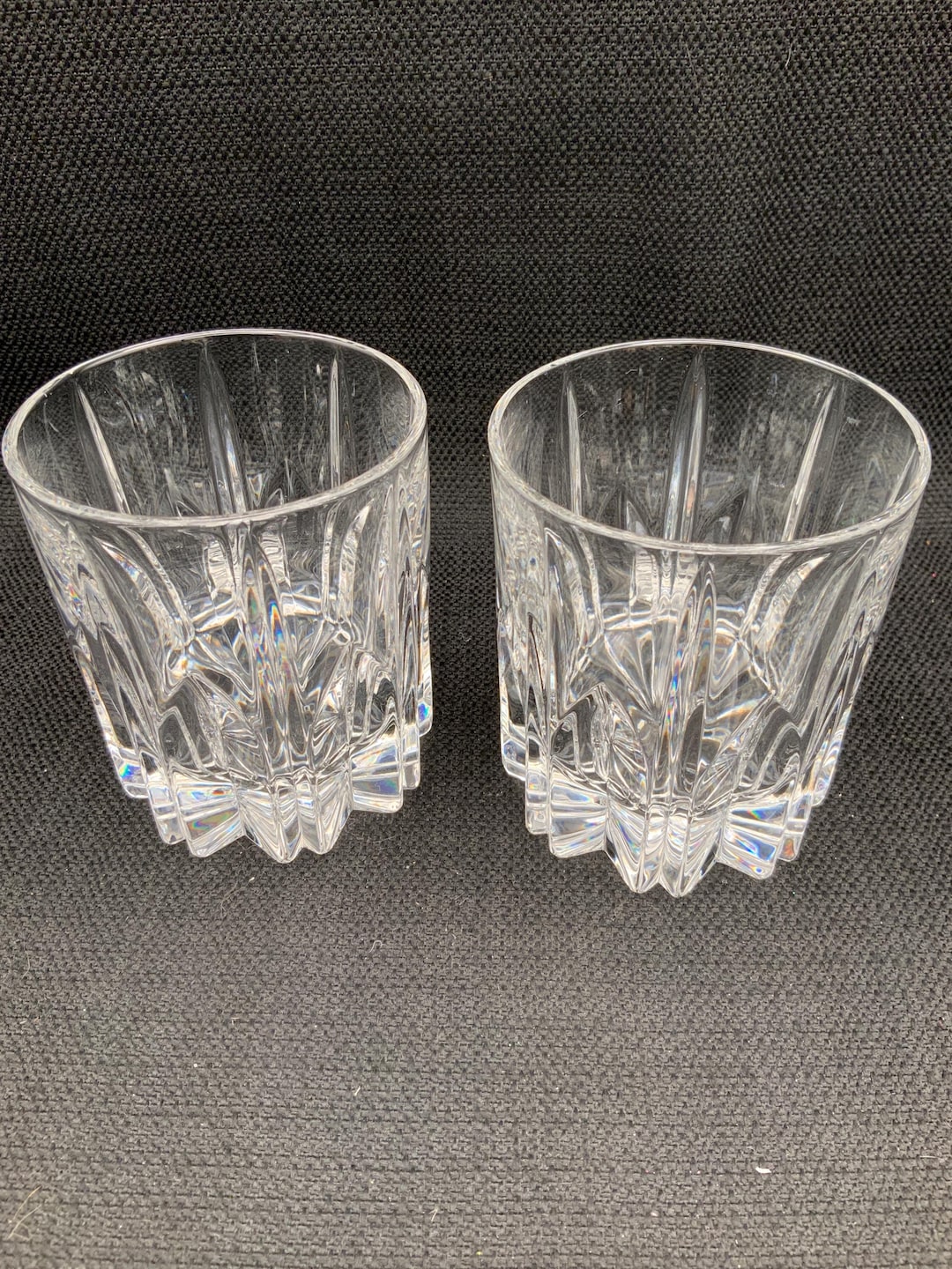 Mikasa Berkeley Glass Set, Vintage Old Fashioned Glasses, Classic ...