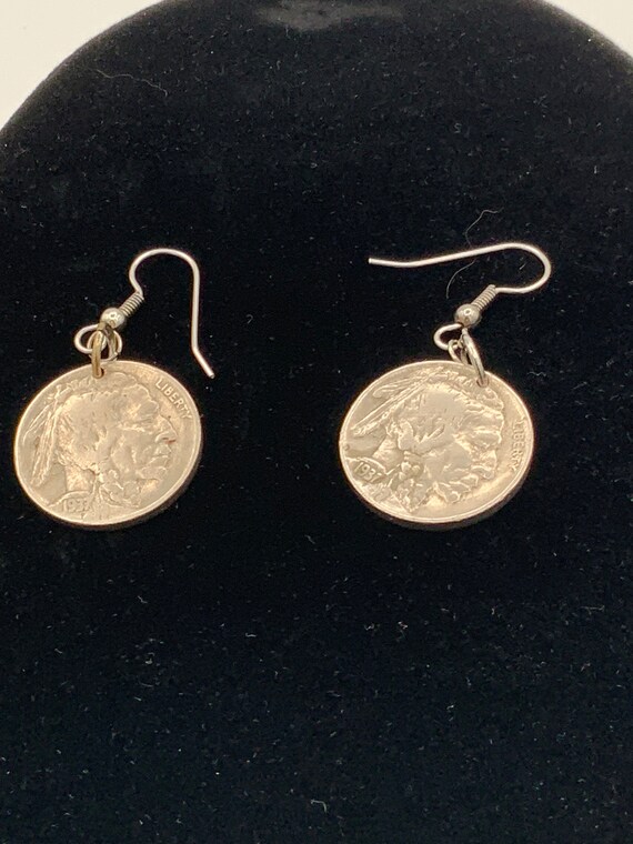 Coin Jewelry Vintage Buffalo Nickle Coin Bracelet Ste… - Gem