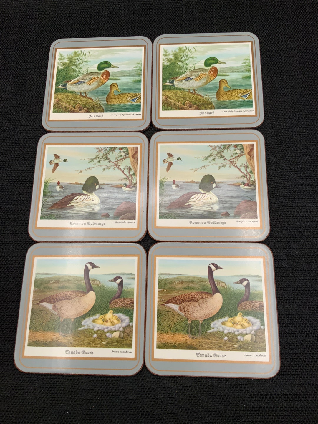 Duck Stone Coasters: Whimsical Drink Coaster Set - Etsy