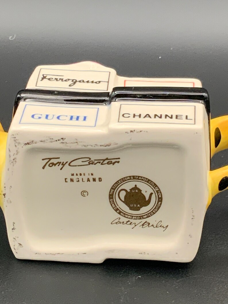 Vintage Toni Carter Mini Teapot Collectors Limited Edition - Etsy