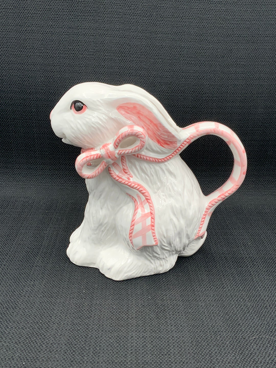 Fitz and Floyd Omnibus 1 Quart Rabbit Pitcher, Bunny Water Jug, Easter ...