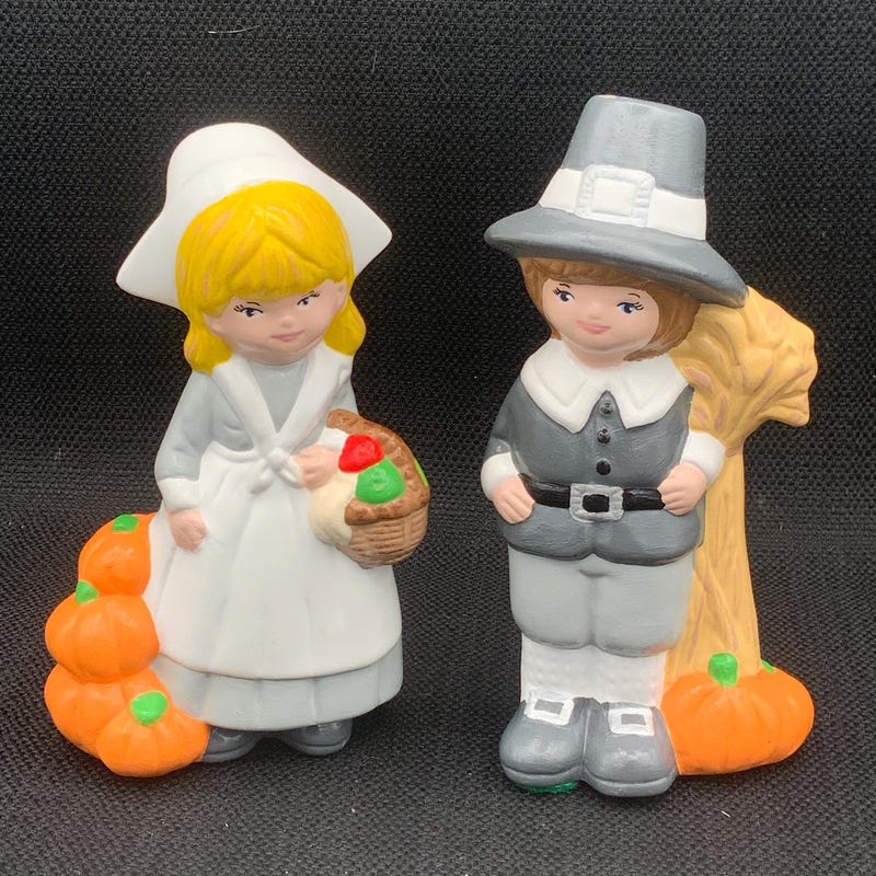 Pilgrim Figurine - Etsy