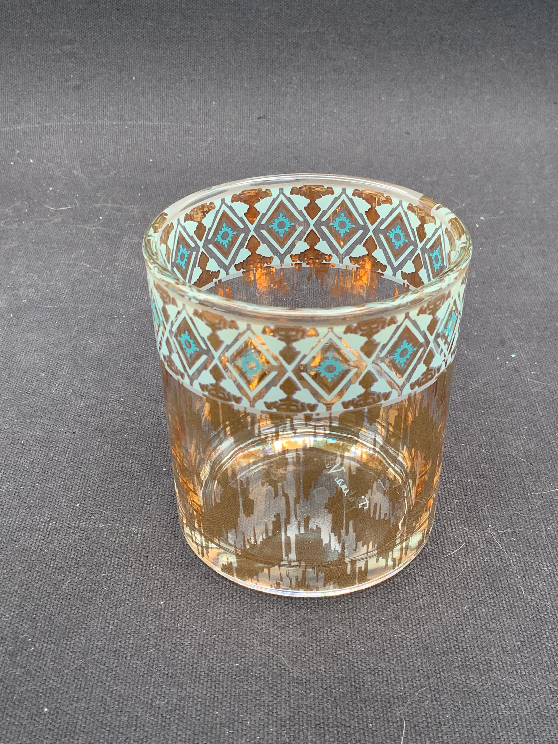 Culver Glassware Patina Vie DOF Glass, Mid-century Whiskey Glass ...