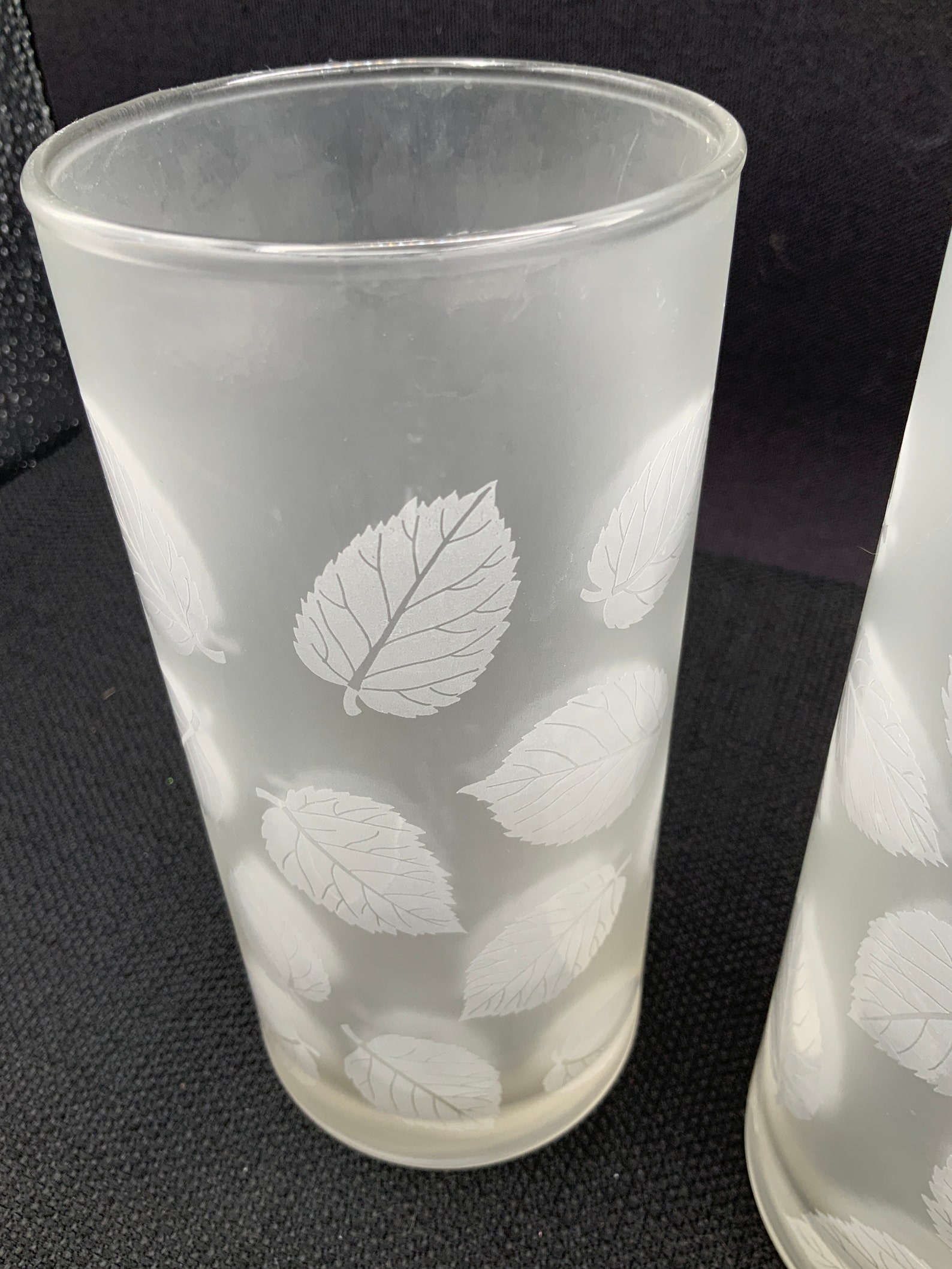 Vintage Cerve Highball Glasses Set, Retro Barware, Cocktail Tumblers ...