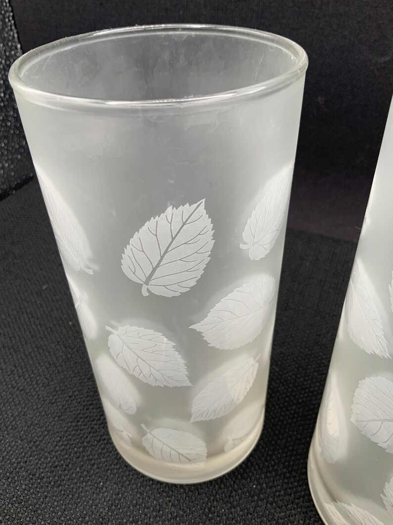 Vintage Cerve Highball Glasses Set, Retro Barware, Cocktail Tumblers ...
