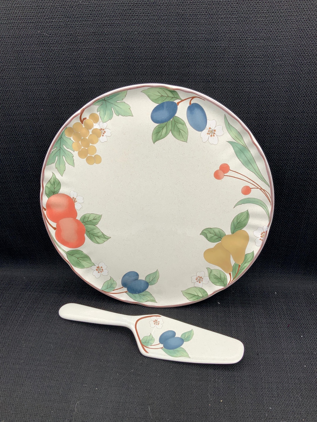 Mikasa Cake Plate, Vintage Serving Dish, Dessert Display Tray - Etsy