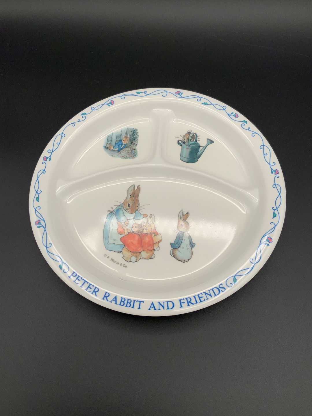 Peter Rabbit Children's Plate Vintage Kids Dinnerware - Etsy