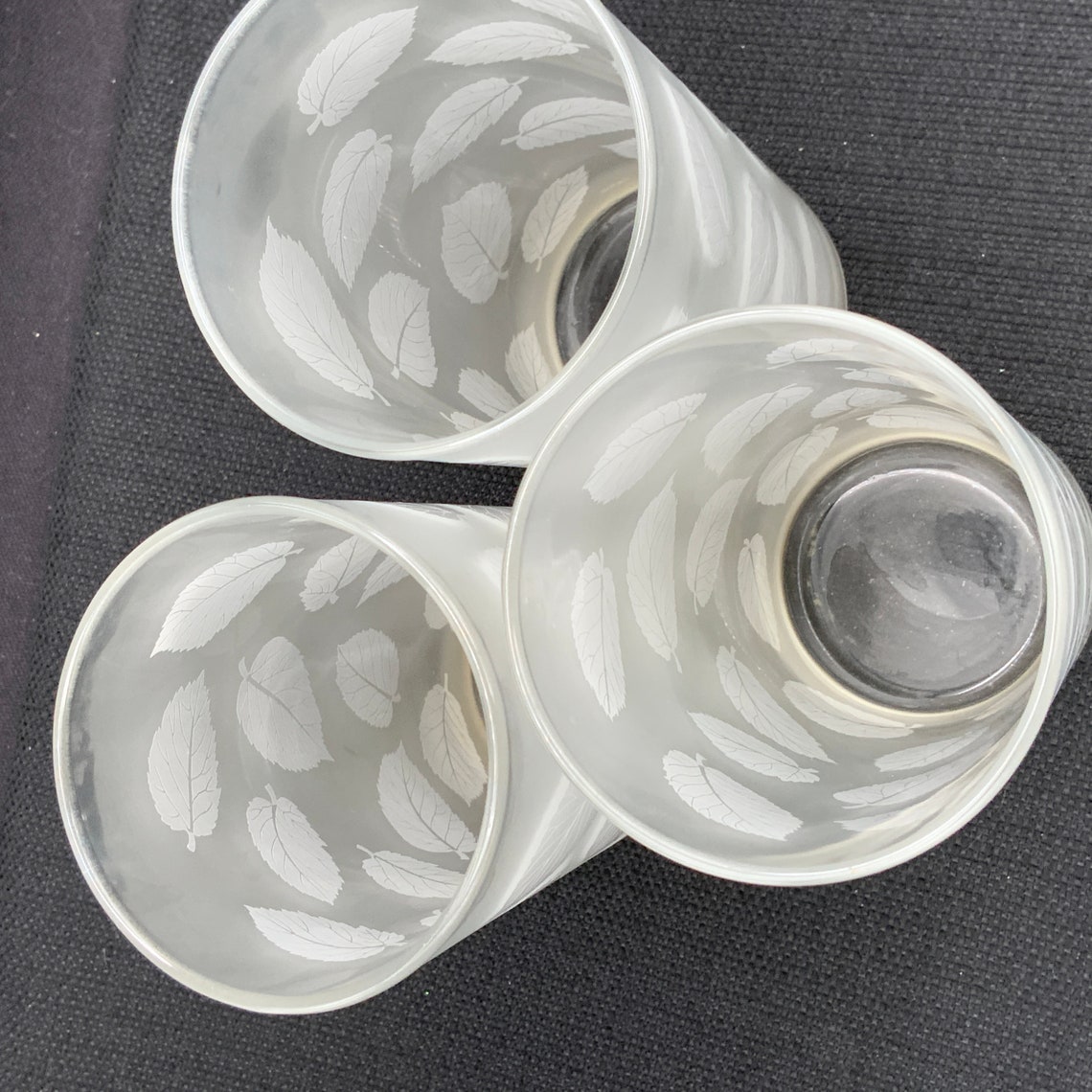 Vintage Cerve Highball Glasses Set, Retro Barware, Cocktail Tumblers ...