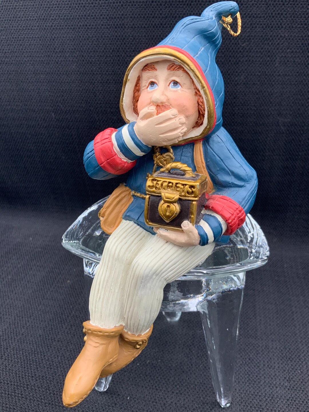 Shenandoah Designs Secret Keeper Figurine, Signed Book Keeper, Stylish ...
