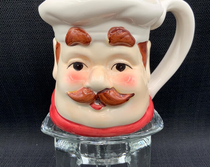 Vintage Italian Chef Mug, Buon Appetito Ceramic Coffee Cup, Italian ...