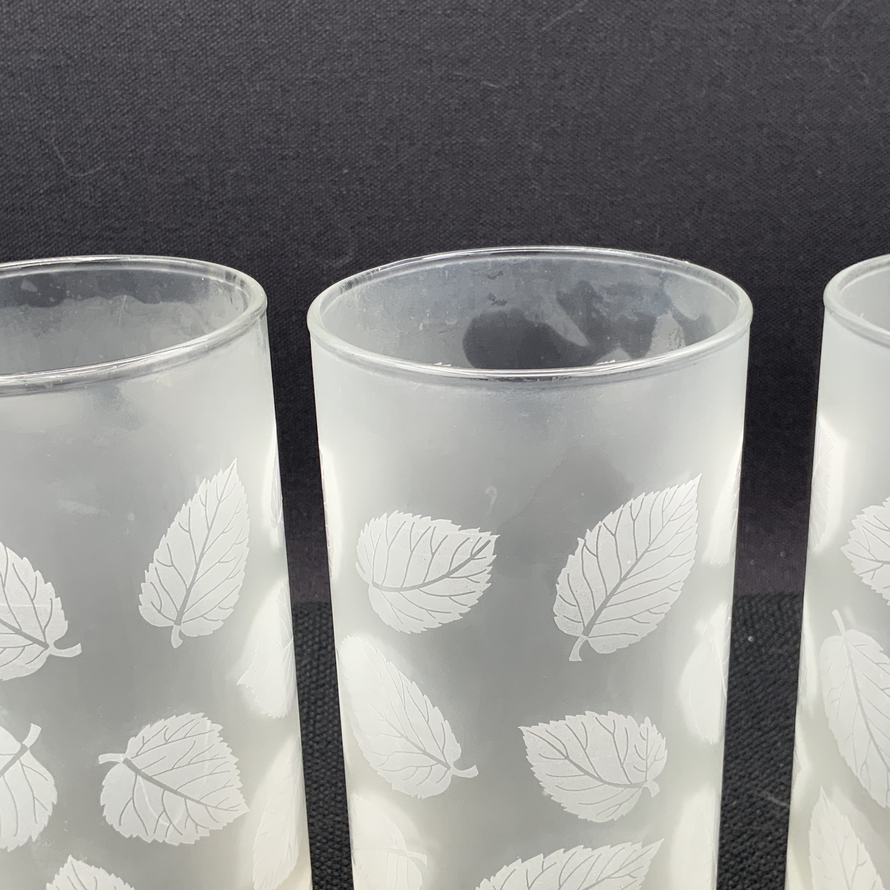 Vintage Cerve Highball Glasses Set, Dining Decor, Retro Drinkware ...