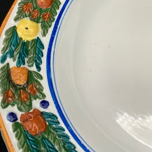 Adams Royal Titian Ware Platter, Hand-painted Platter, Della Robbia ...