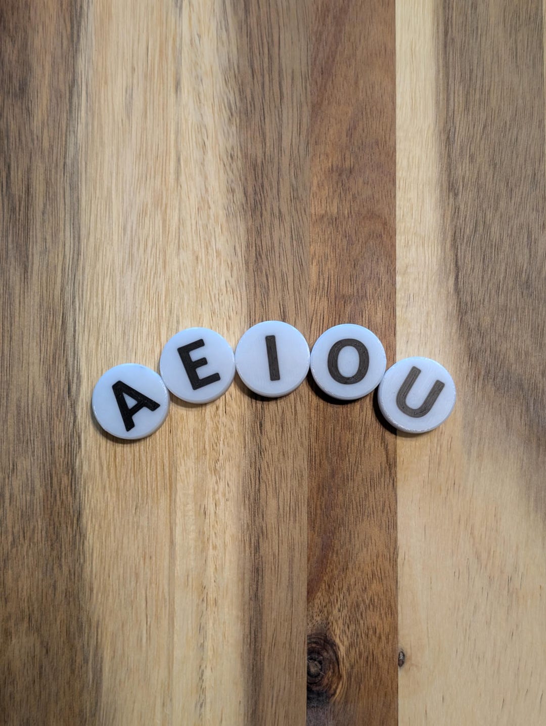 Vowel & Common Letter Sets 3D Printed Friendship Letter Beads for Dog ...