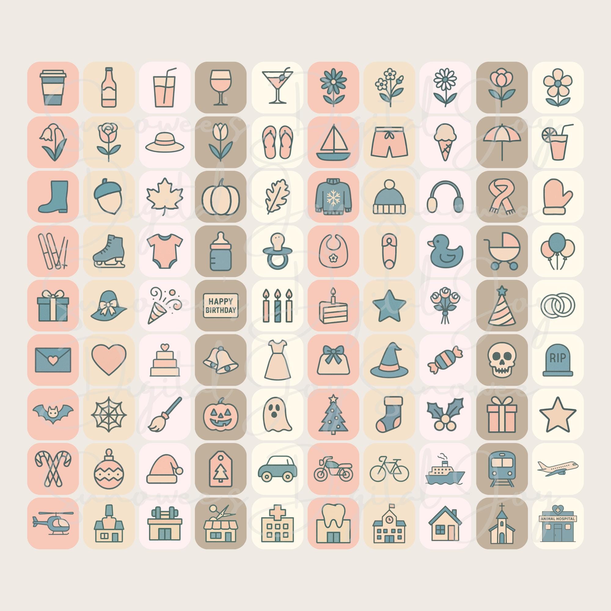 Old Money Aesthetic Icons for iPhone & Android, Minimal Old Money Style ...