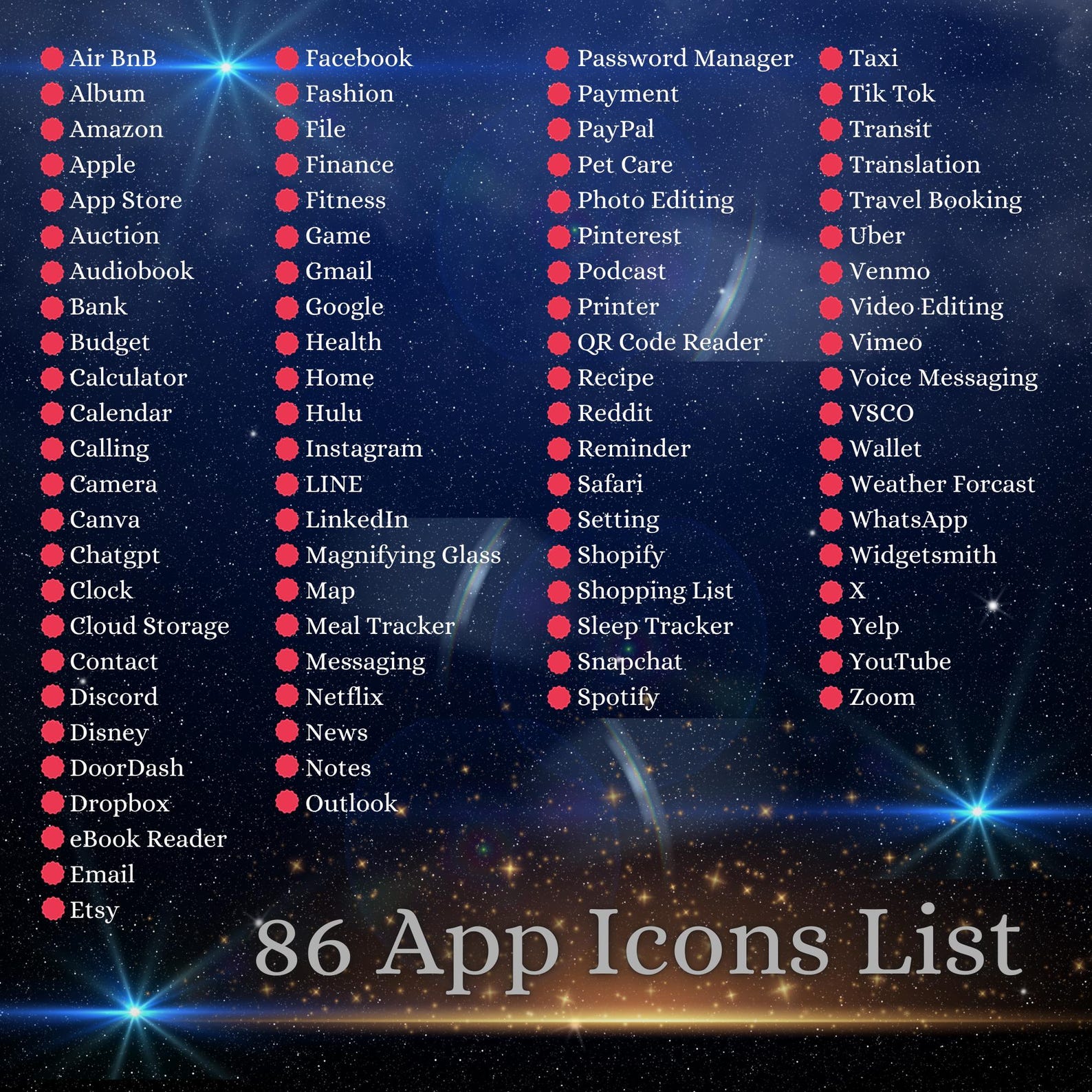 3D Pixar-style App Icons: Neon Shine, Widgets, Wallpapers (ios ...
