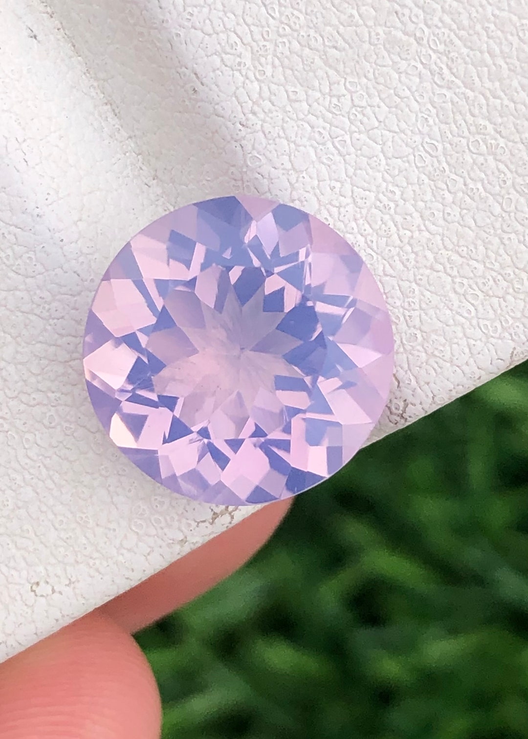 Natural Gorgeous Lavender Quartz Big Round Cut, Size 12.2512.20 MM ...