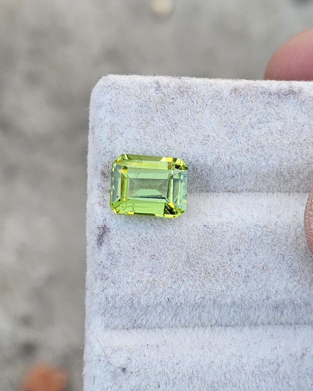 Buy Natural Peridot Emerald / Octagon Cut ( Gorgeousemerald Cut ) Size ...