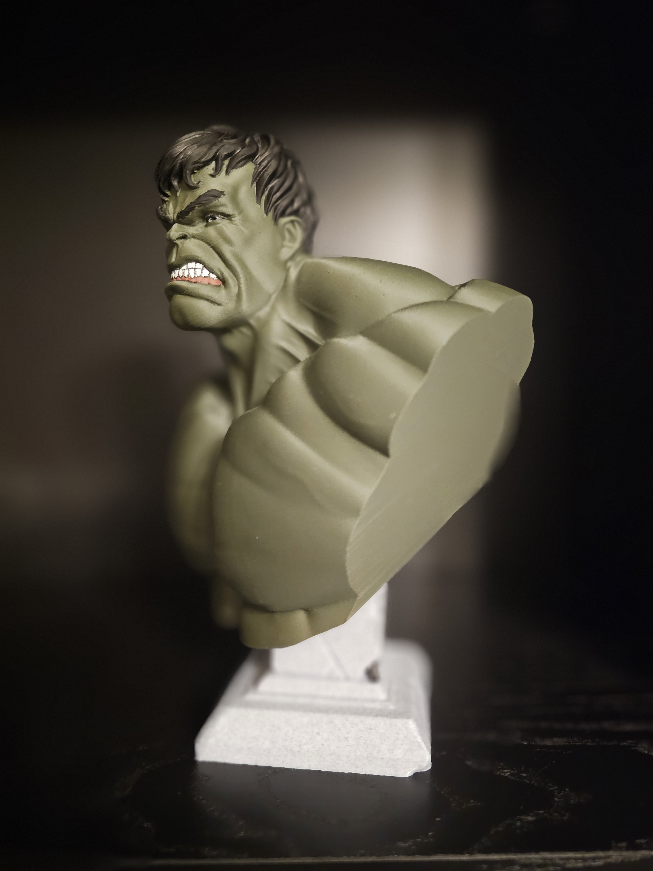 The Incredible Hulk Bust - Etsy
