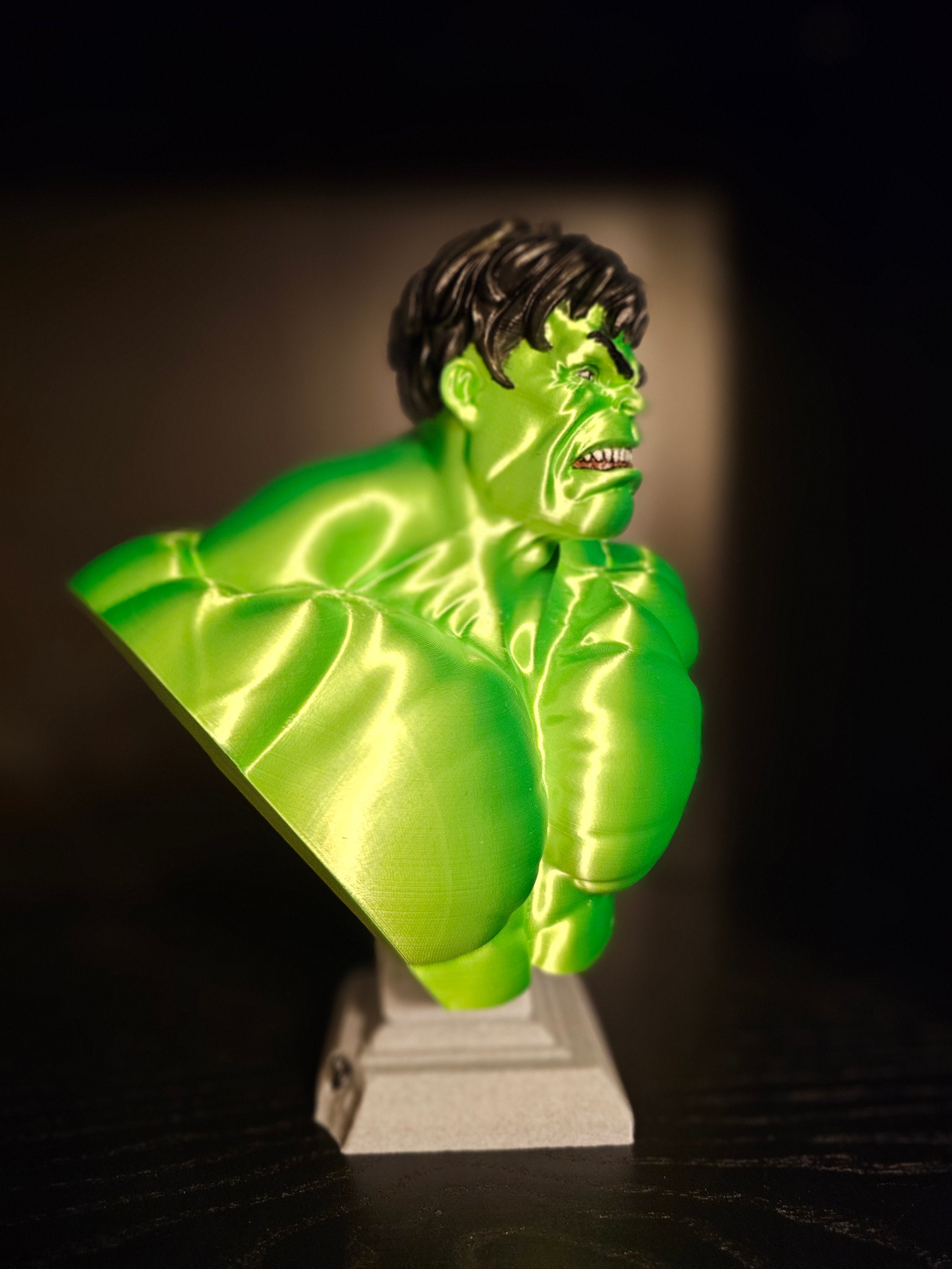 The Incredible Hulk Bust - Etsy