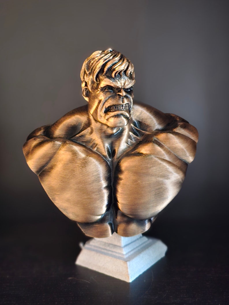 The Incredible Hulk Bust - Etsy
