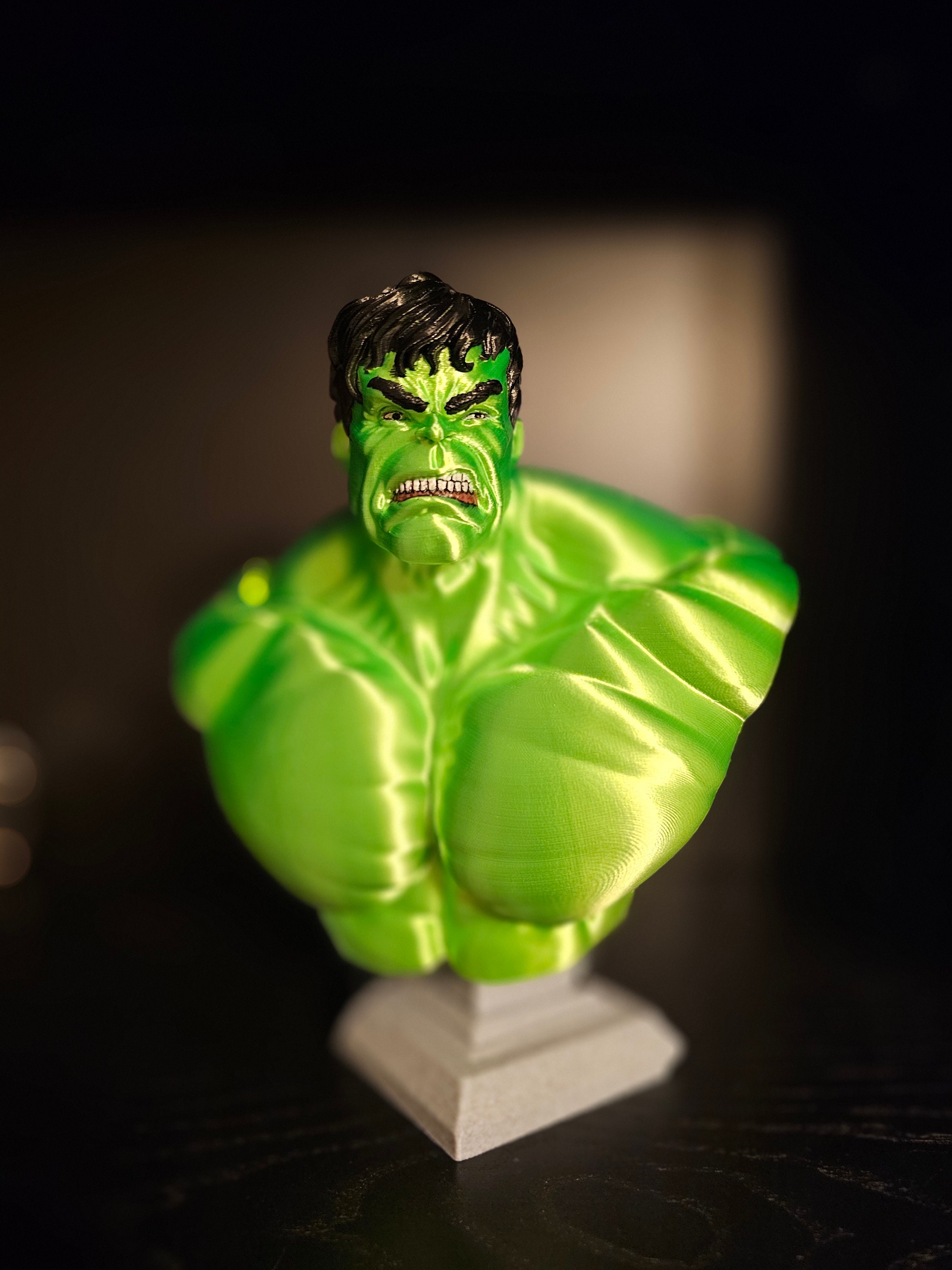 The Incredible Hulk Bust - Etsy