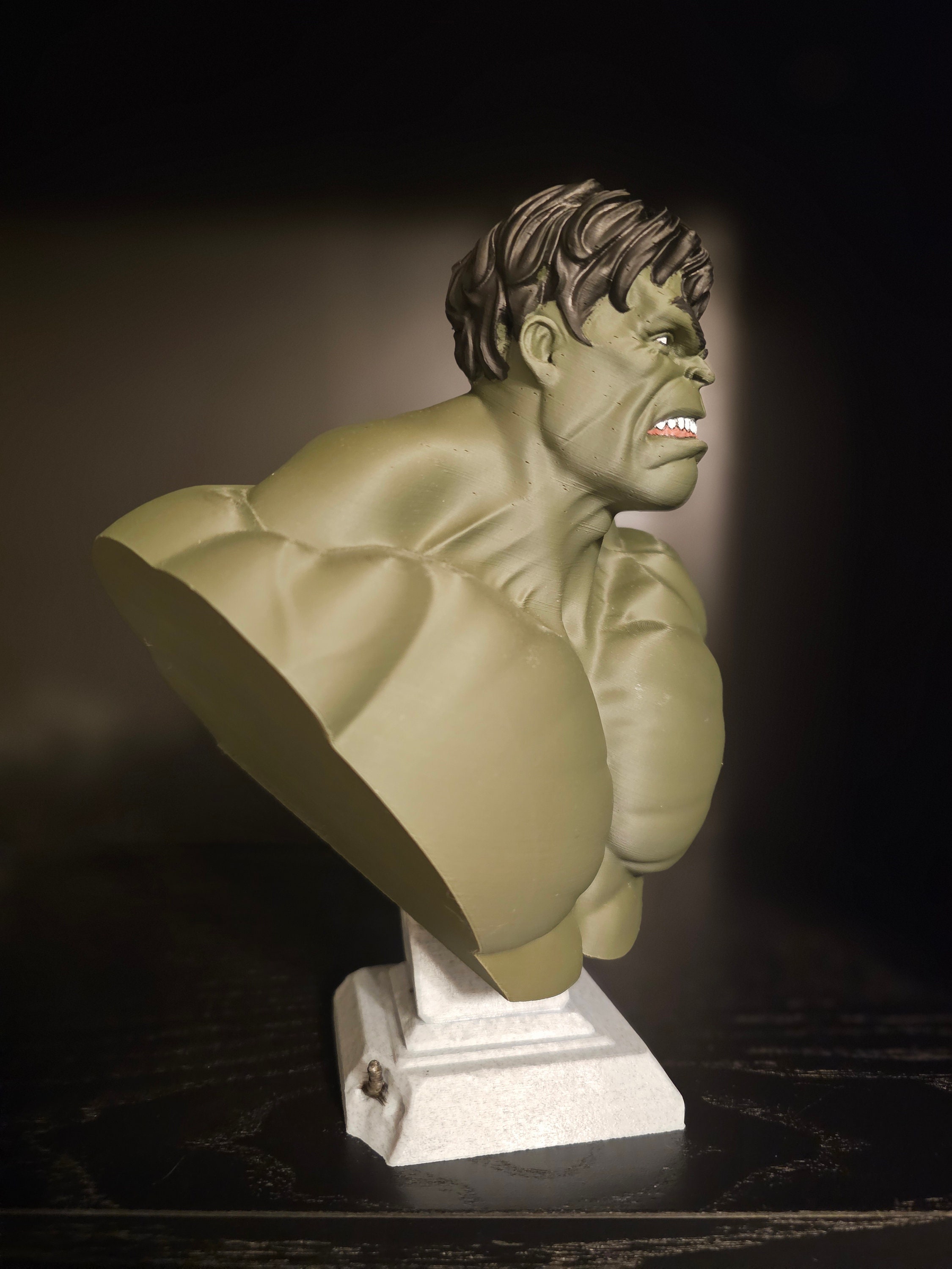 The Incredible Hulk Bust - Etsy