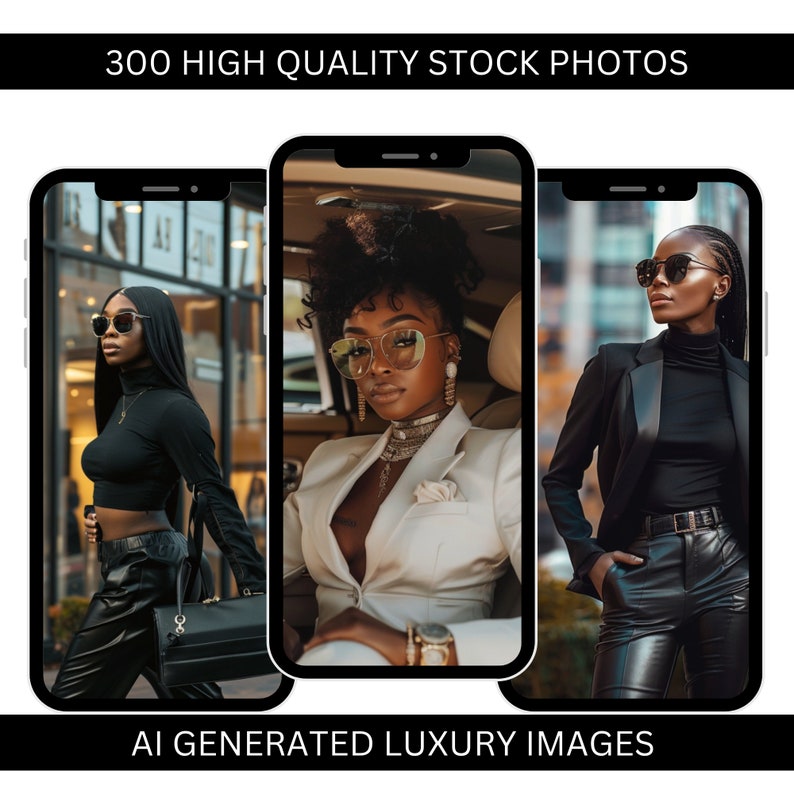 Melanin Stock Photos, Faceless Marketing, Luxury AI Images, High ...