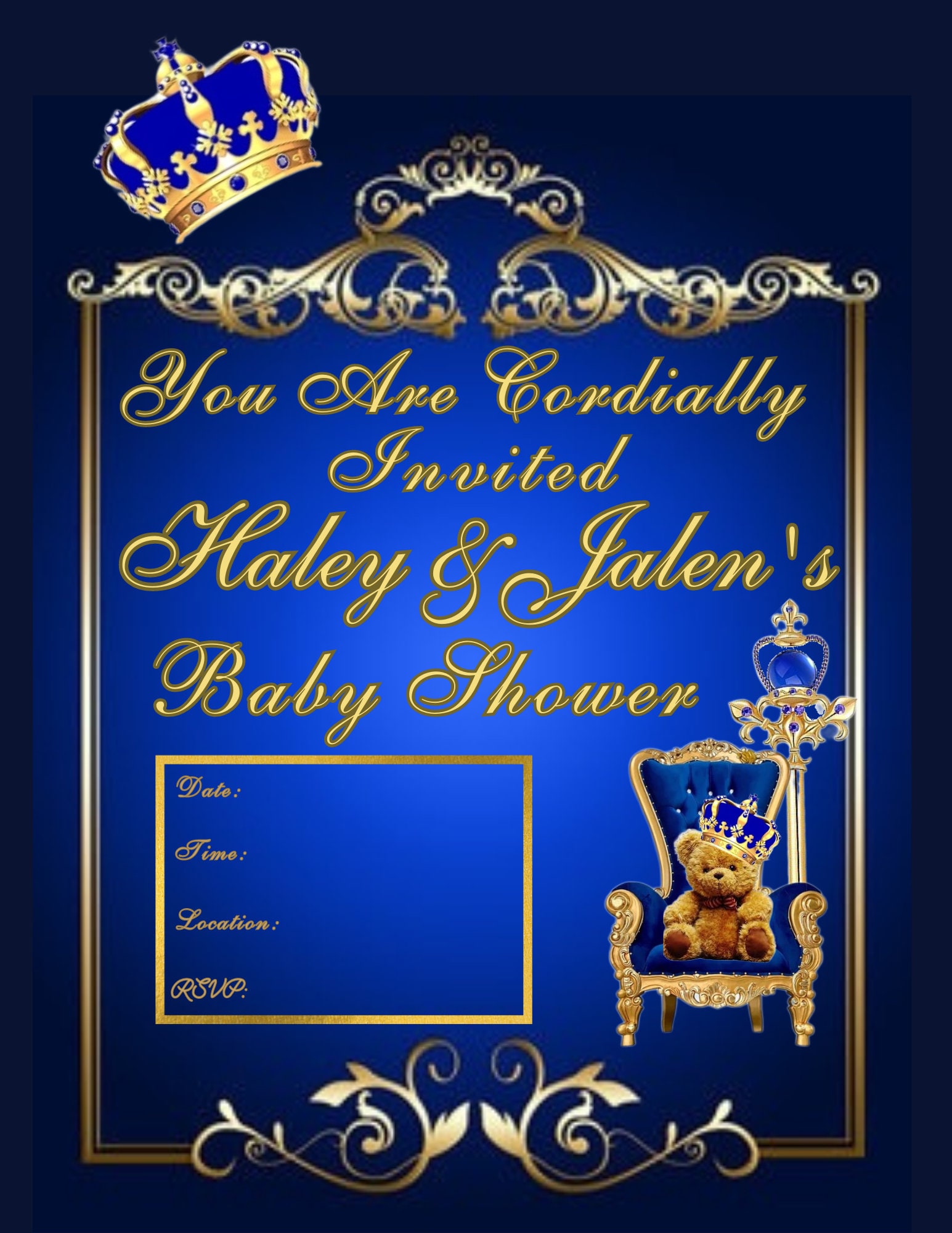 Printable/digital Invitations - Etsy