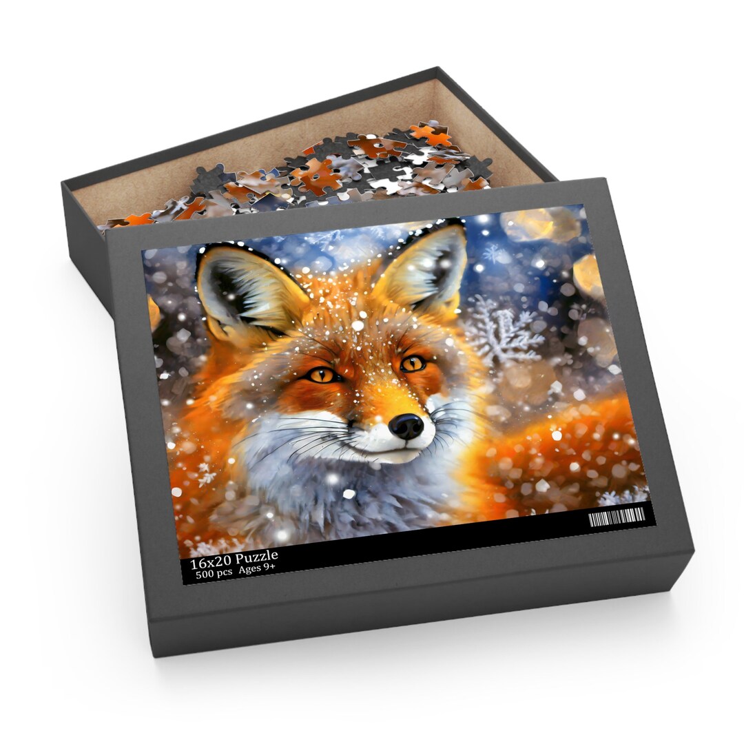 Fox Puzzle Puzzle 120, 252, 500-piece Jigsaw Puzzle Gift Ideas Gift for ...